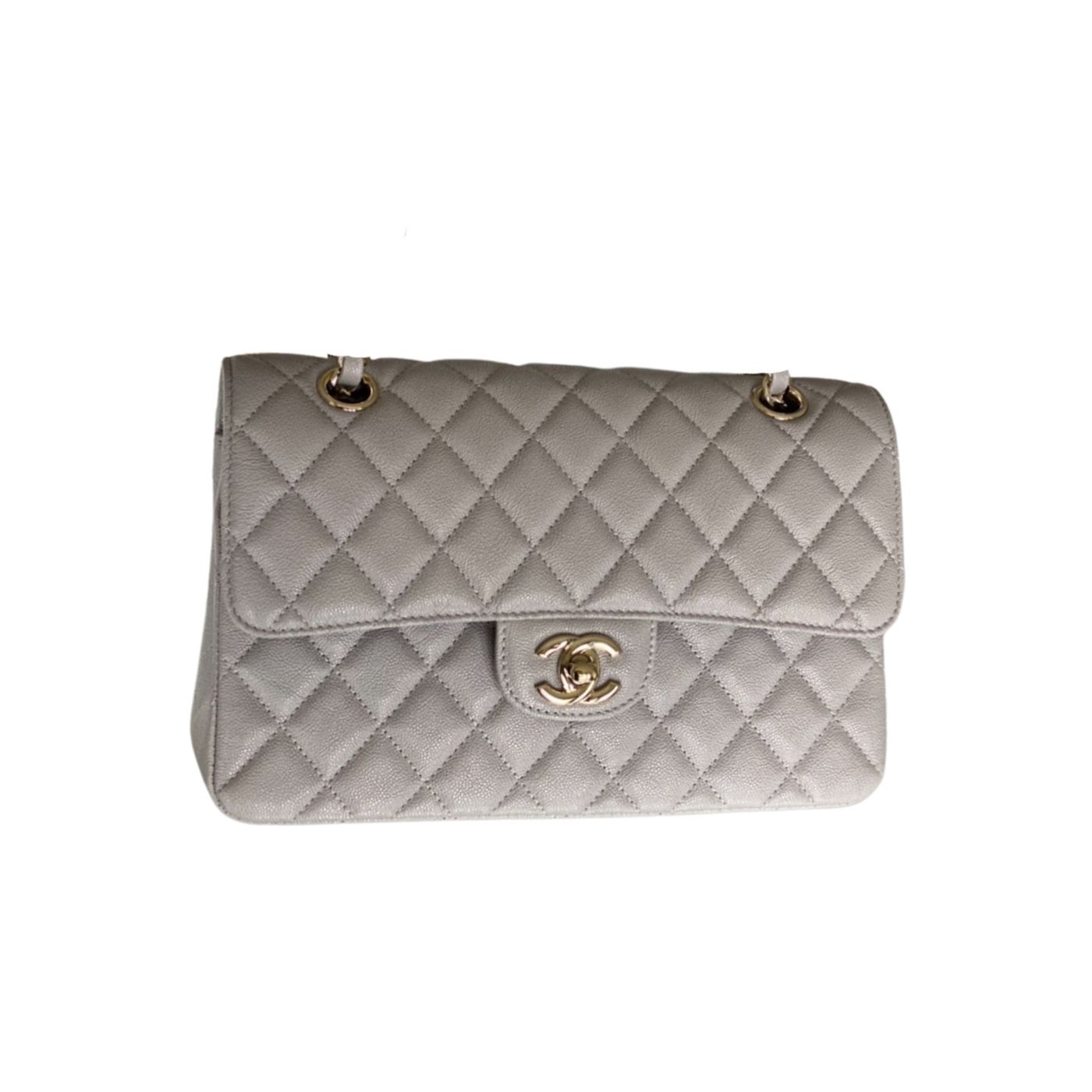 Chanel Classic Handbag 26cm Grey For Women A01112 - Temafes - The best quality products at very ...