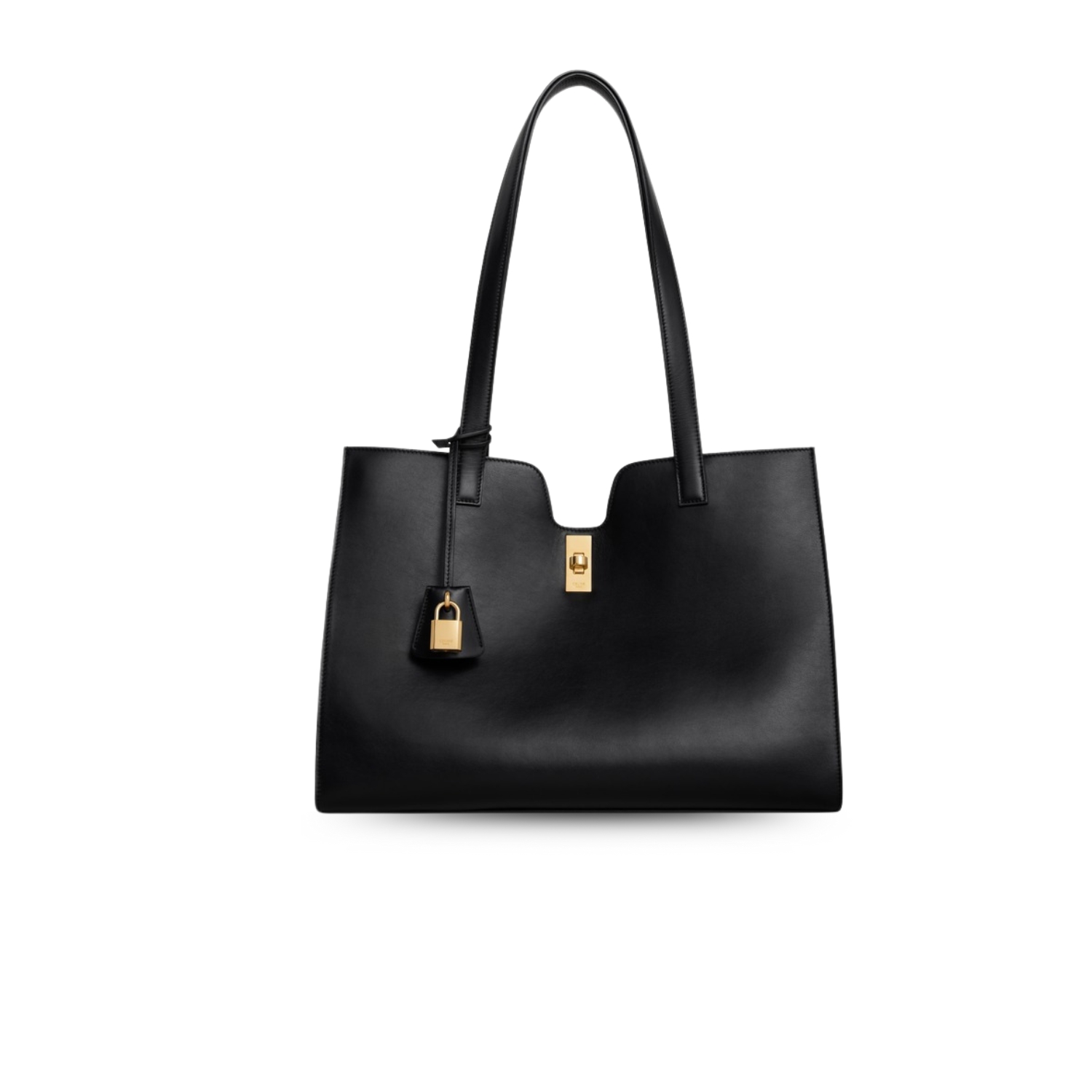 Celine Cabas 16 In Smooth Bag Black For Women 37cm/15in 112583FEI.38NO