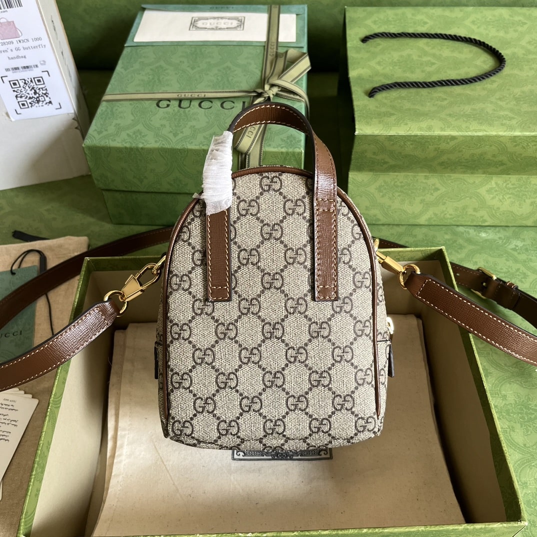 Gucci Multi-Function Bag Brown For Women 19cm / 7.5in