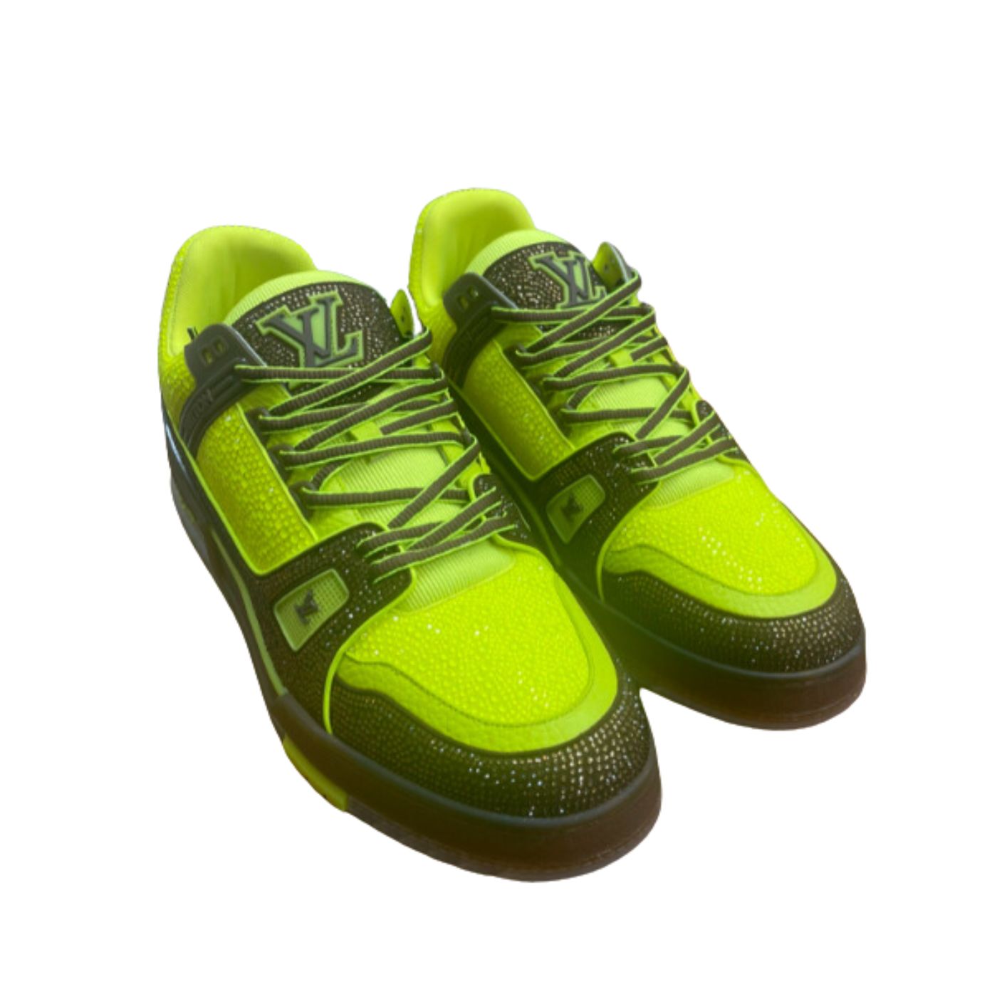 Louis Vuitton Trainer Sneaker LV Yellow For Women - TemafesUS