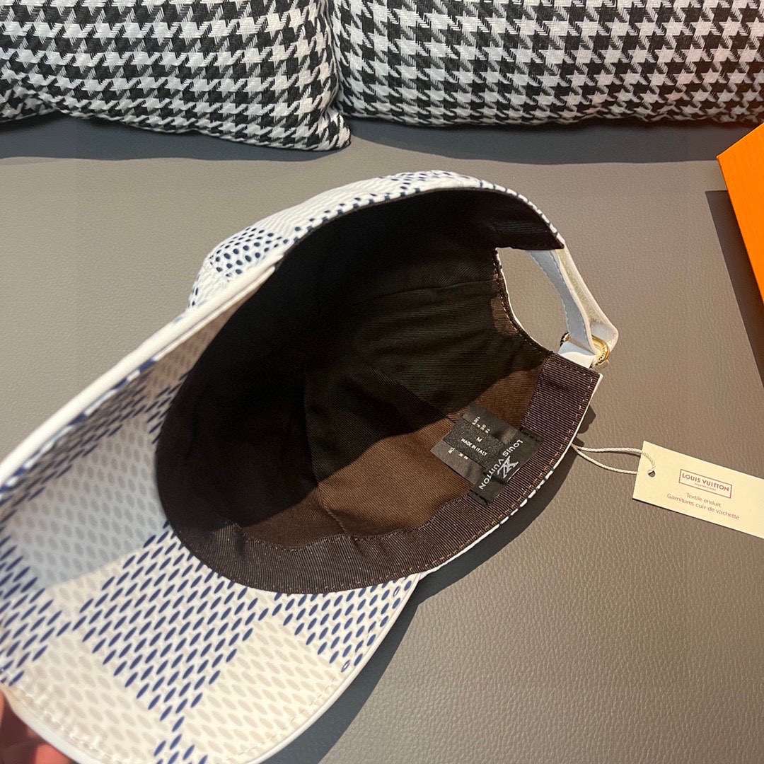 Louis Vuitton Damier Rush Cap White For Men - Temafes - The best ...