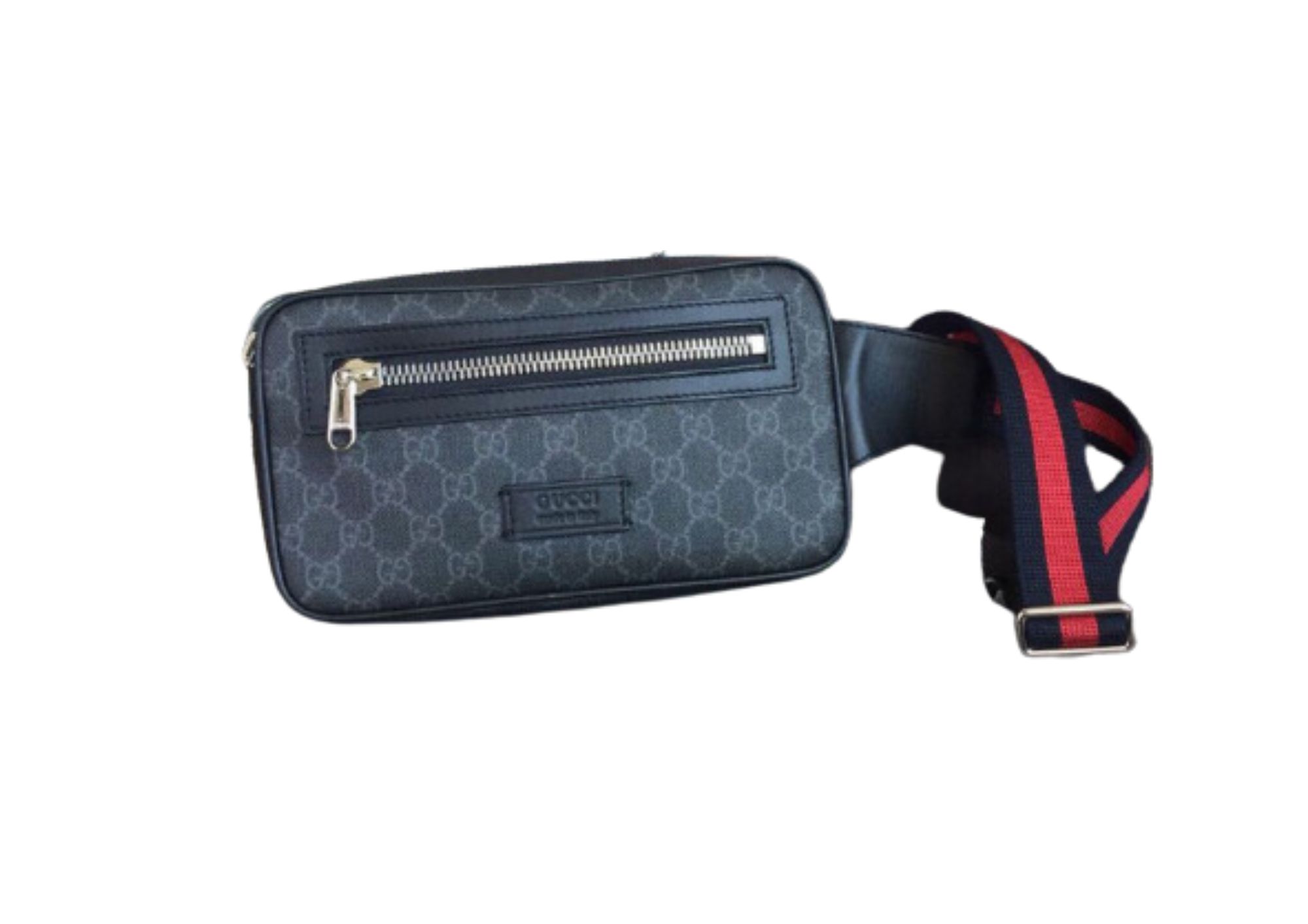 Gucci GG Black Belt Bag Black/Grey Soft GG Supreme Crafted For Men 9in ...