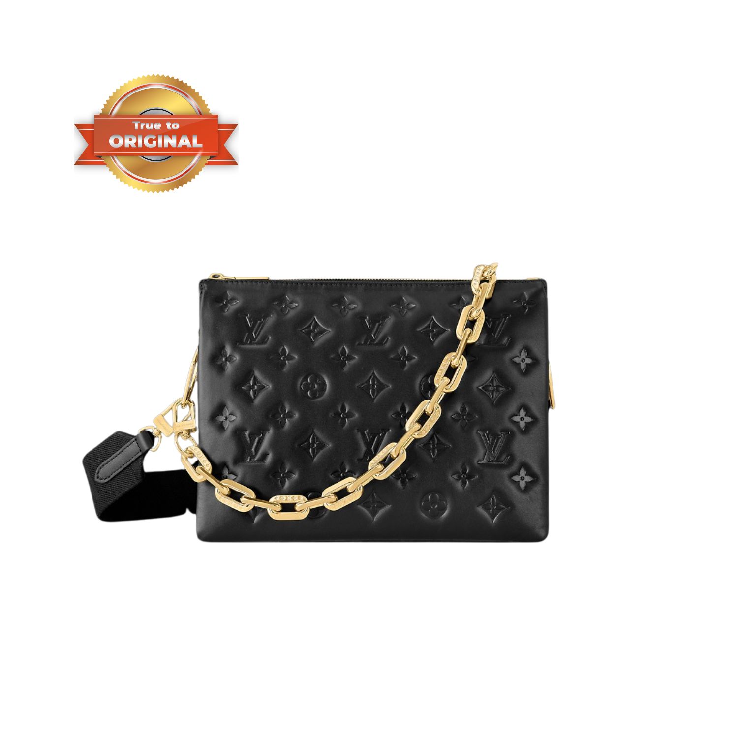 [True-to-ORIGINAL] Louis Vuitton Coussin PM Monogram Black Bag For Women 26cm/10.2 In - Temafes ...