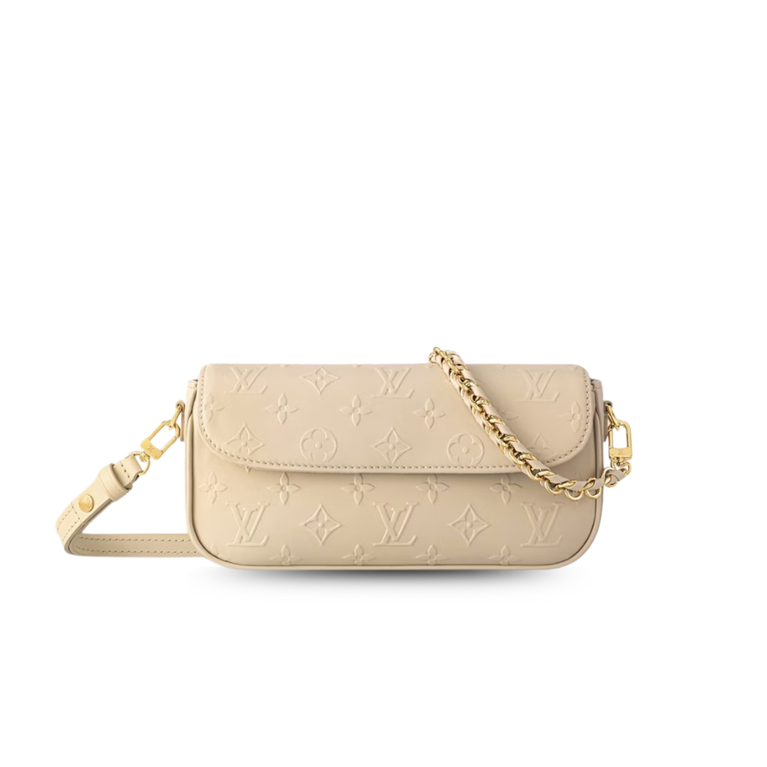 Louis Vuitton Wallet On Chain Ivy Beige For Women 9.3in/24cm M14714 ...
