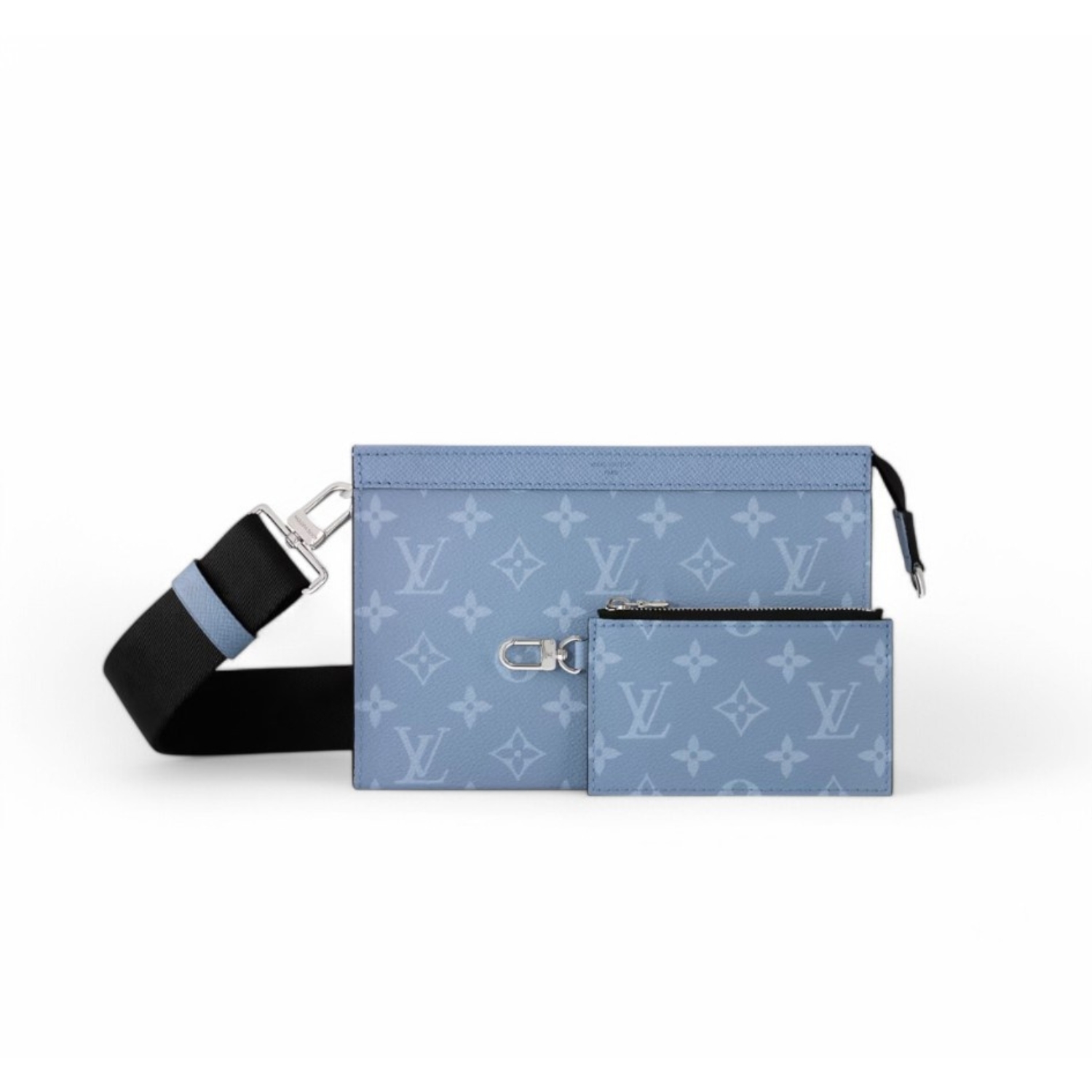 Louis Vuitton Gaston Wearable Wallet Sky Blue For Men 8.7in/22cm M14114 ...