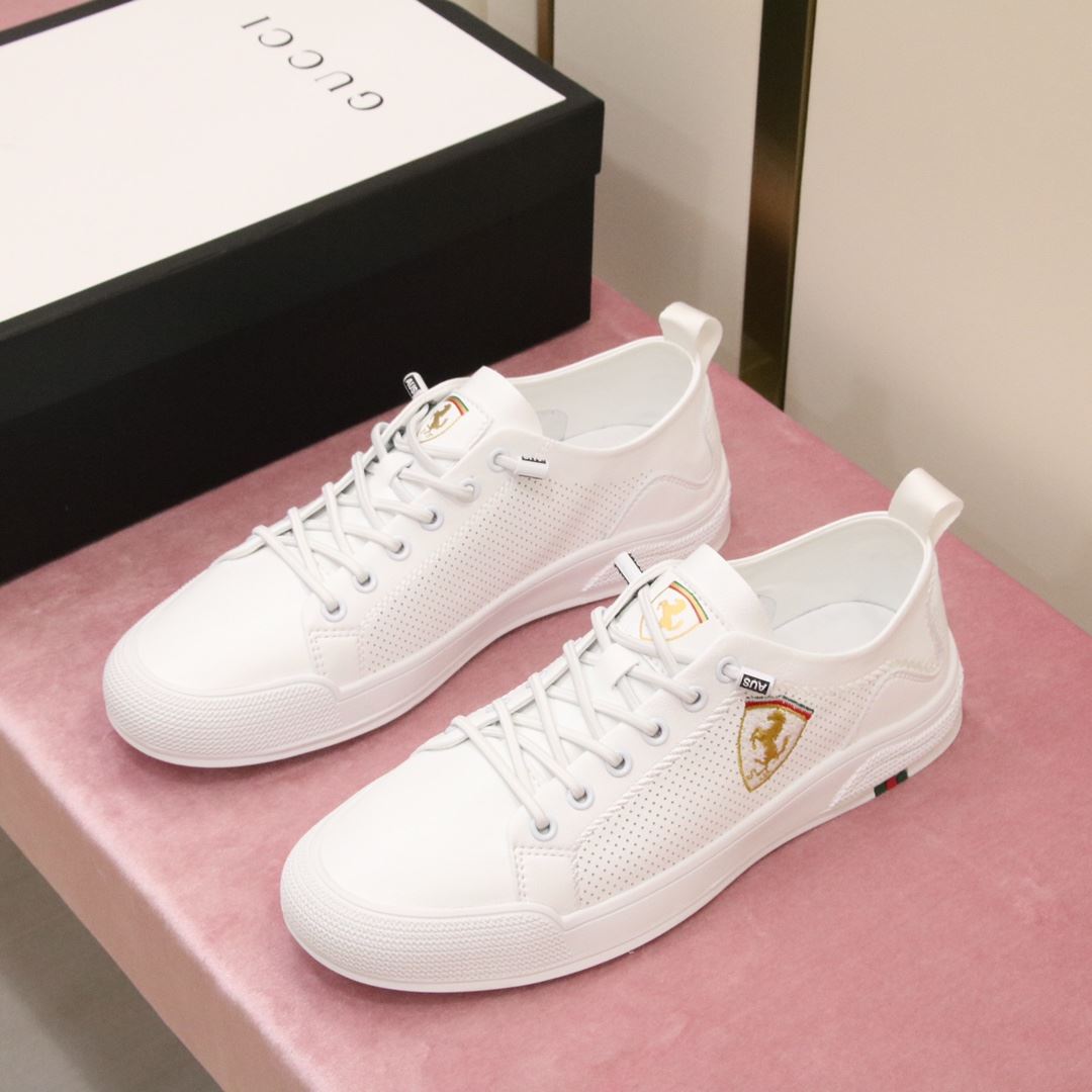 Gucci Ferrari Men's Sneaker Loafer White For Men - Temafes - The best ...