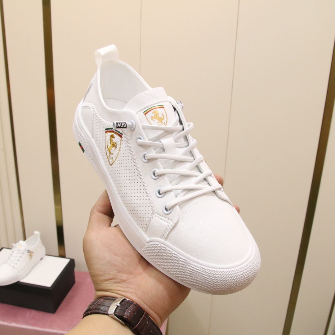 Gucci Ferrari Men's Sneaker Loafer White For Men - Temafes - The best ...
