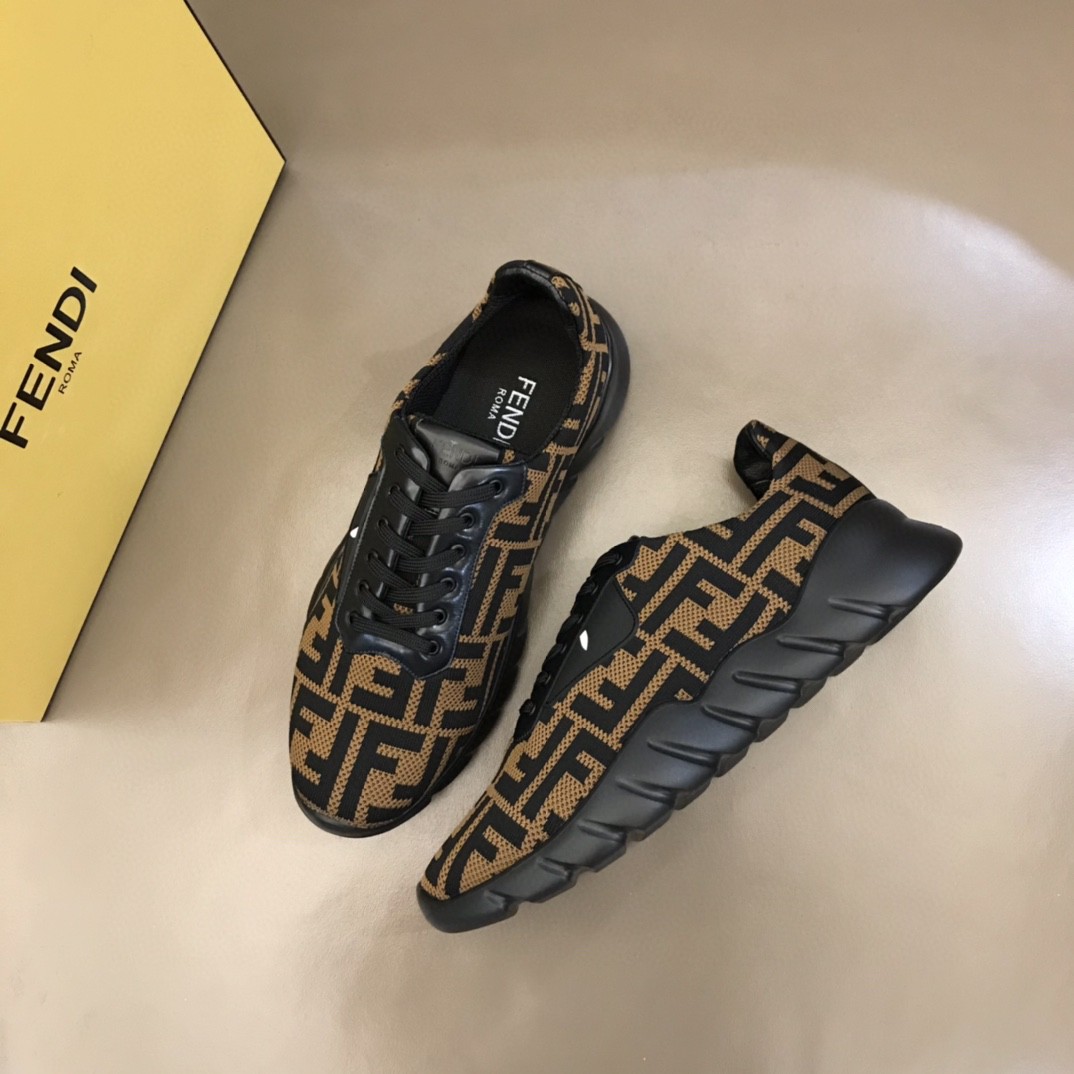 Fendi Force Brown Sneakers For Men - Temafes - The best quality ...